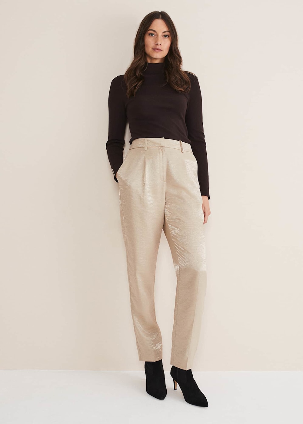 Kehlani Shimmer Peg Trouser Co Ord Phase Eight UK