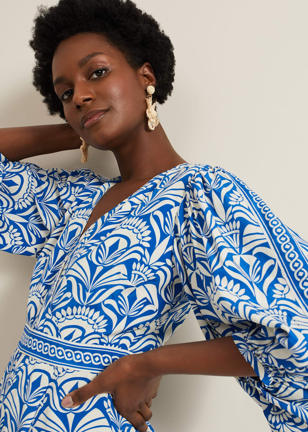 Amy Print V Neck Jumpsuit | Phase Eight UK | Amy Print V Neck Jumpsuit | Phase Eight UK |